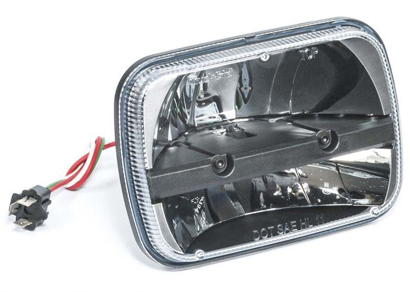 Truck-Lite YJ, XJ, 5 Inch X 7 Inch Rectangular LED Headlight - Single ...