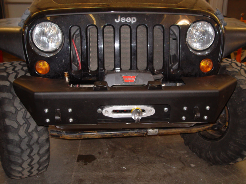 TNT Customs Midwidth Aluminum Front Bumper, Jeep JK | JBFMWT ...