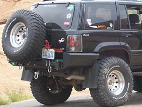 C4x4 Jeep Grand Cherokee ZJ Tire Carrier | ZJ-STC | JeepinOutfitters
