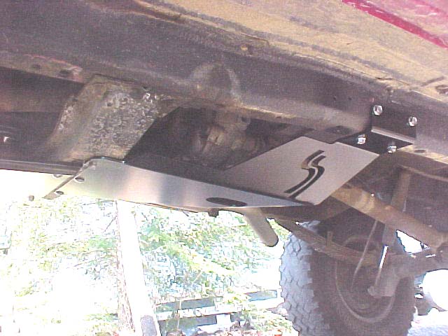 Skid Row Transfer Case Skid Plate for Jeep Cherokee XJ (1984-2001) and ...